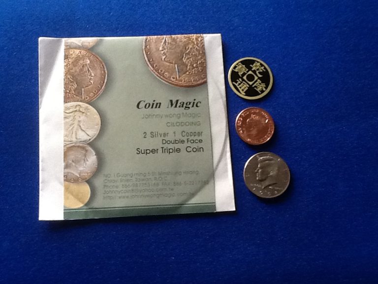 2.Silver 1.Copper Double Face Super Triple Coin by Jonny Wong. | Hocus ...