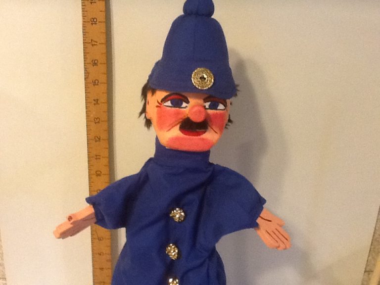 Policeman Puppet for Punch & Judy Show. | Hocus Pocus Magic